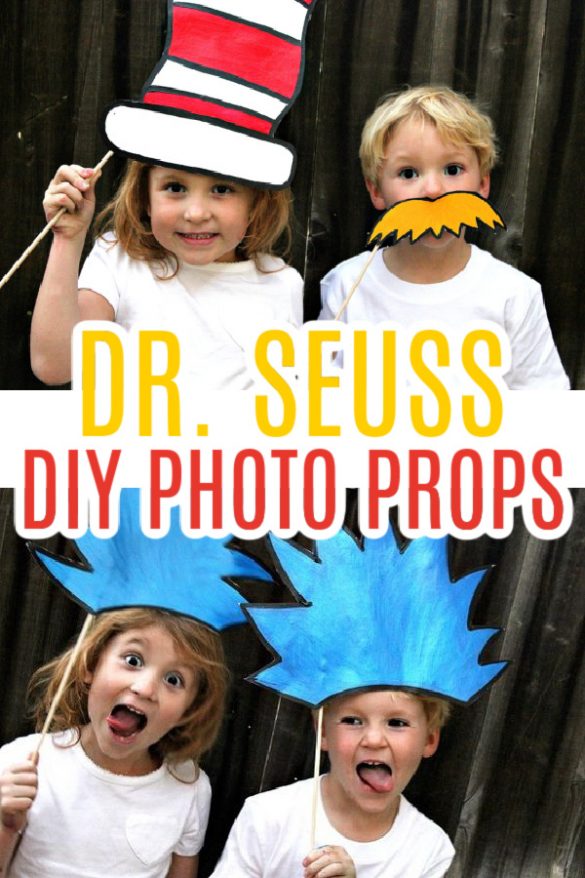Easy DIY Dr. Seuss Photo Props | Tonya Staab