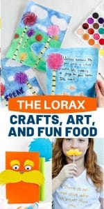 The Lorax Earth Day Activities and Crafts for Kids | Tonya Staab