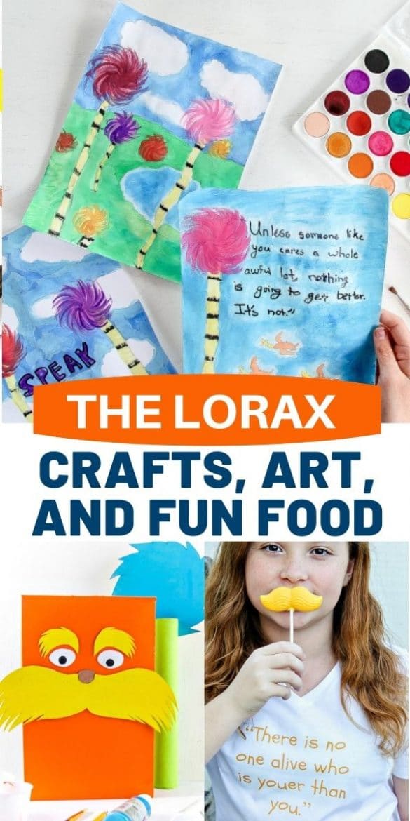 The Lorax Earth Day Activities and Crafts for Kids | Tonya Staab