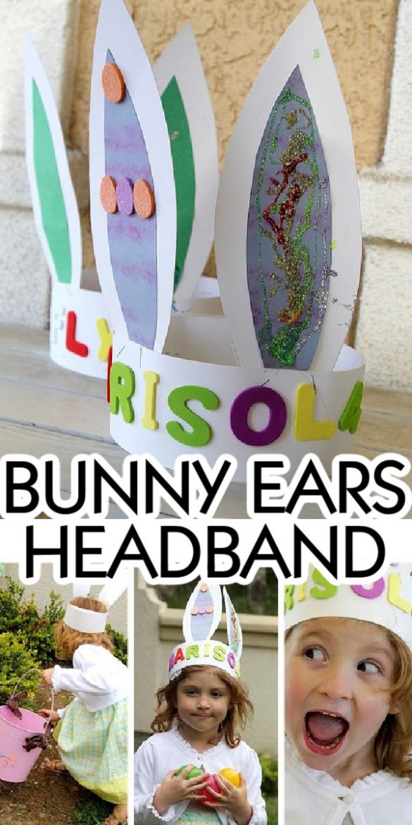 Bunny Ears Headband DIY for Preschoolers | Tonya Staab