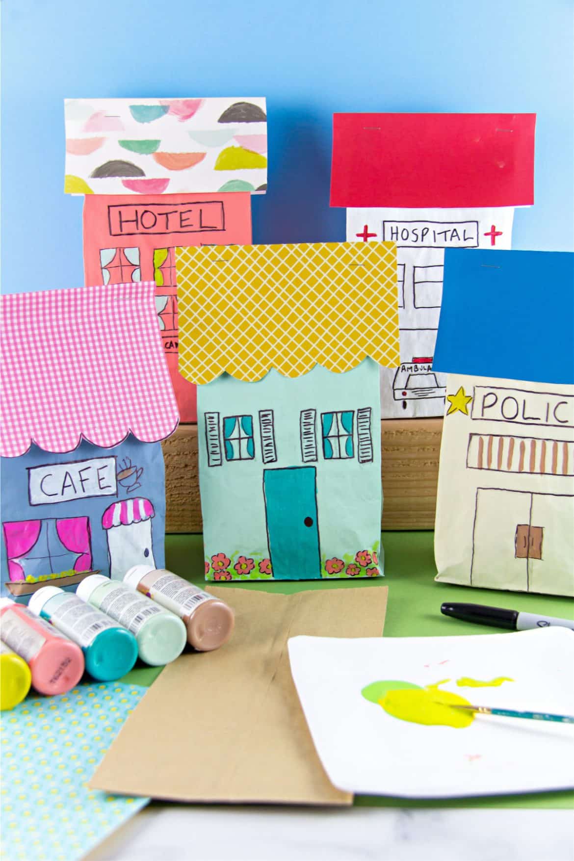 Fun and Colorful Paper Bag Crafts for Kids | Tonya Staab