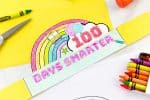100th Day of School Printable Headband Craft | Tonya Staab