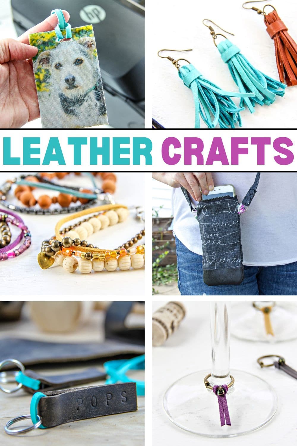 Small Suede and Leather Crafts Anyone Can Make | Tonya Staab